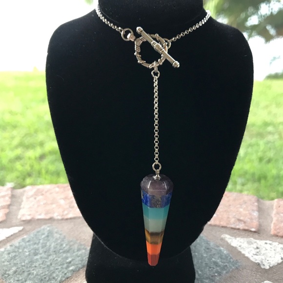 Silverskylight | Jewelry | Genuine Gemstones 7 Chakra Reiki Rainbow ...